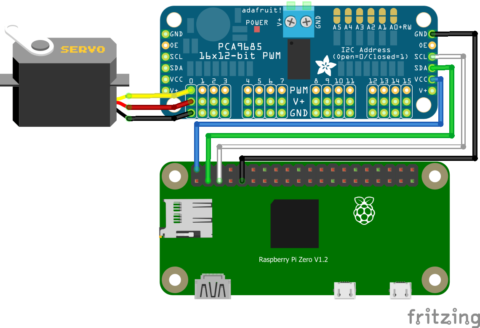 Using a PCA9685 module with Raspberry Pi • AranaCorp