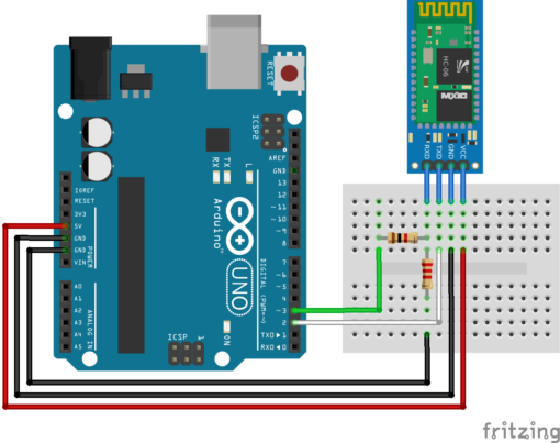 Arduino and Bluetooth module HC-06 • AranaCorp