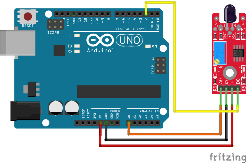 Utilisation Dun Capteur De Flamme Avec Arduino • Aranacorp