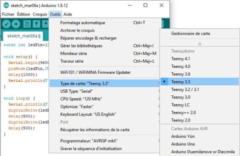 Programming a Teensy board with Teensyduino • AranaCorp