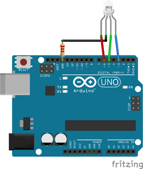 Modulez la couleur avec la LED RVB • AranaCorp