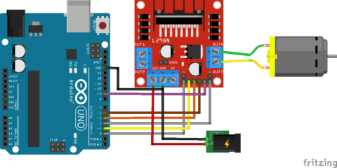 Using an L298N module with Arduino • AranaCorp