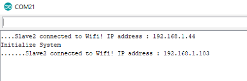 Communication between two ESP32 via WiFi • AranaCorp