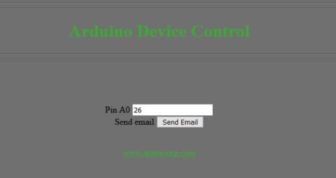 Envoyez un mail avec Arduino et une interface Web • AranaCorp