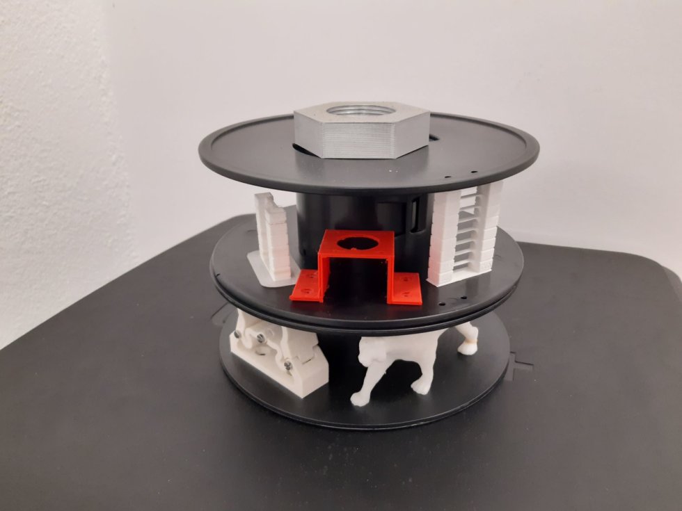 Project DeadSpool : recycle empty filament spool • AranaCorp