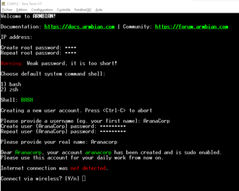 Installing Armbian on Orange Pi Zero LTS • AranaCorp