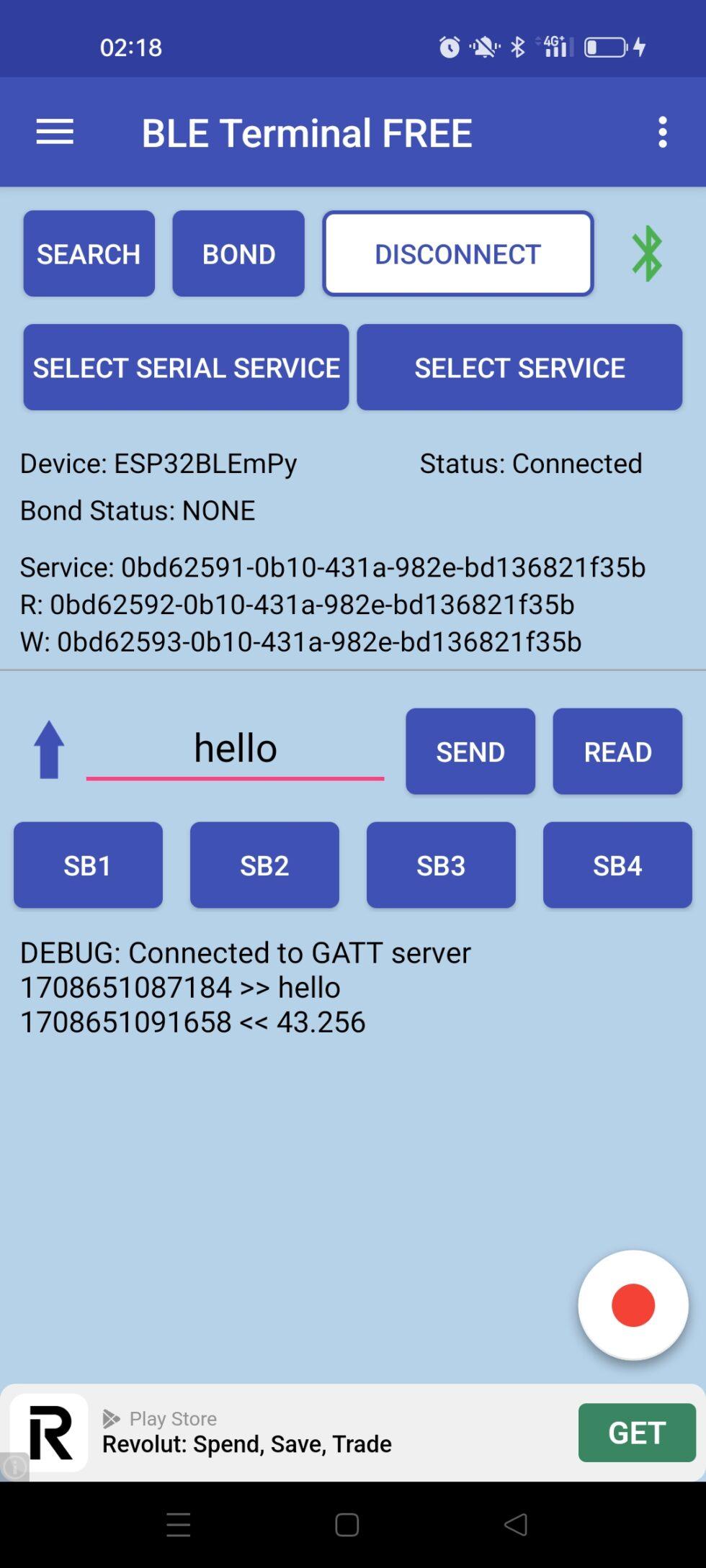 BLE management on an ESP32 with MicroPython • AranaCorp