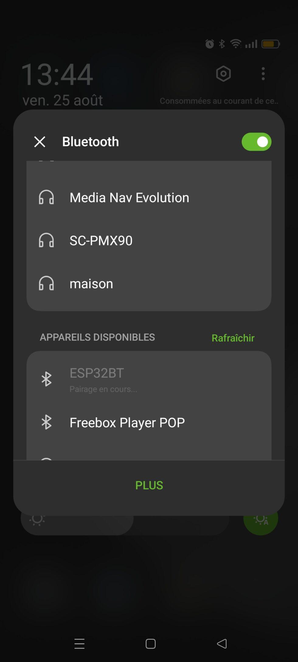 Communication Bluetooth avec ESP32 • AranaCorp
