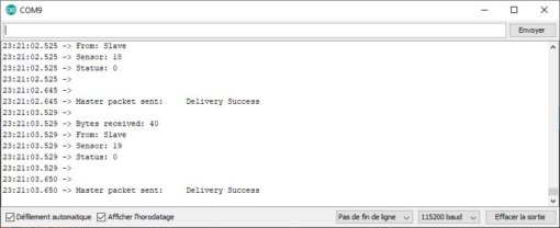 Communication entre deux ESP32 avec ESP-NOW • AranaCorp