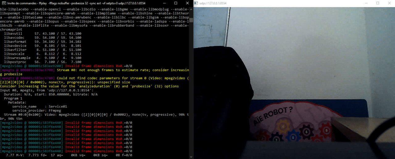 Stream video between two machines with FFMPEG • AranaCorp