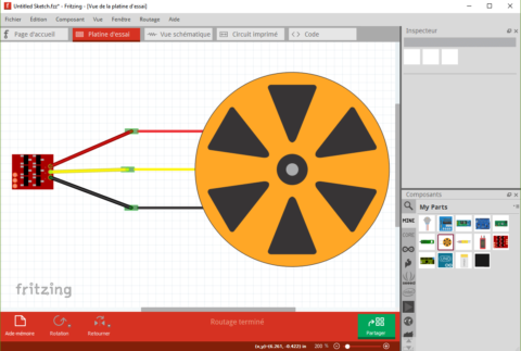 Create a component in Fritzing • AranaCorp