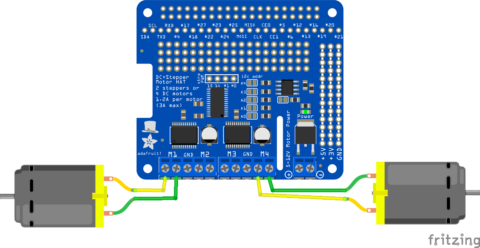 Controla varios motores con Raspberry Pi y MotorHAT • AranaCorp
