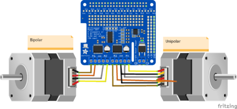 Controla varios motores con Raspberry Pi y MotorHAT • AranaCorp