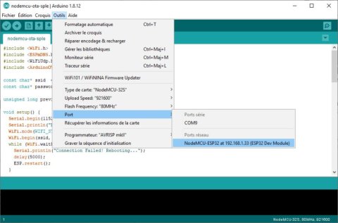 Programming an ESP32 via WiFi with the Arduino IDE (OTA) • AranaCorp