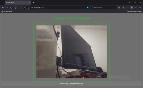 Stream video from a Raspberry Pi to a web browser • AranaCorp