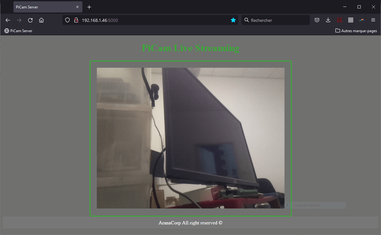 Stream video from a Raspberry Pi to a web browser • AranaCorp