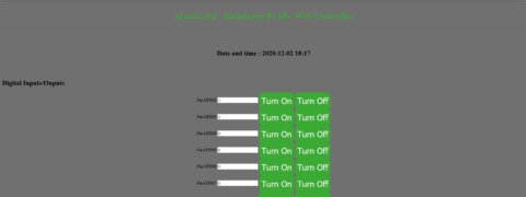 Create a web interface to control your Raspberry Pi • AranaCorp