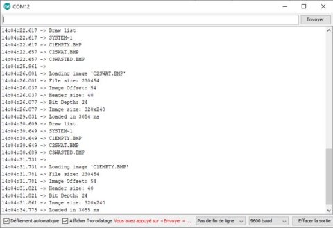 Using the Shield TFT and its SD card module • AranaCorp