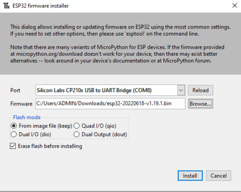 Programar um ESP32 com MicroPython • AranaCorp
