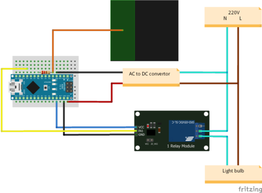 Creating a lamp with a touch-sensitive switch • AranaCorp